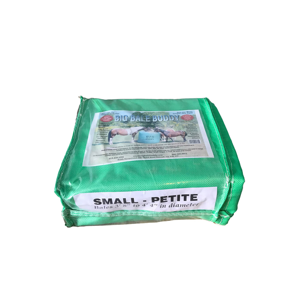 Small Round Bale Feeder for 4ft Bales | Big Bale Buddy – Buddy Incorporated